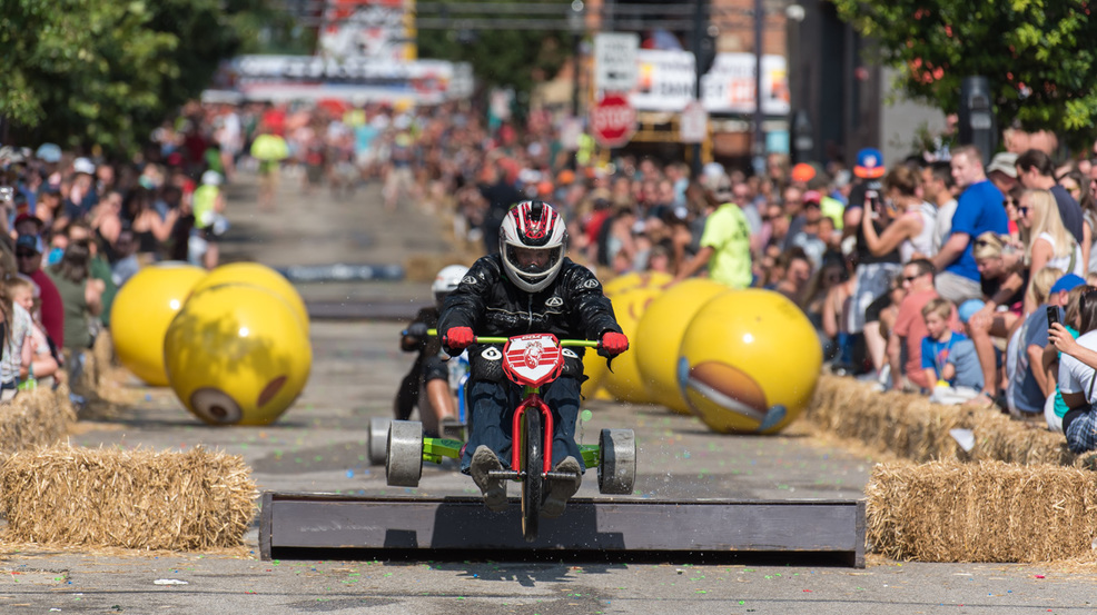 Wild Big Wheel Racers Overtake Pendleton for the Annual Danger Wheel ...