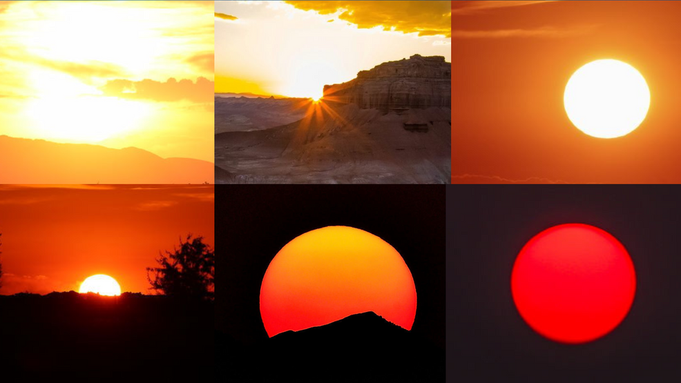 Yellow, orange, and red: Viewer submitted photos show a multi-colored ...