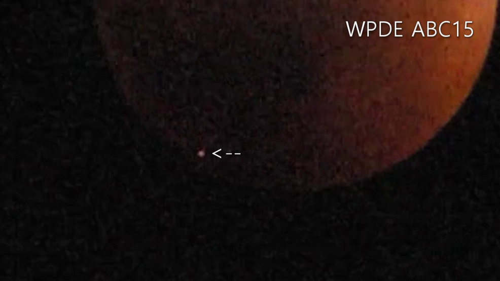 VIDEO: Meteor hits moon during Sunday night's eclipse | WPDE