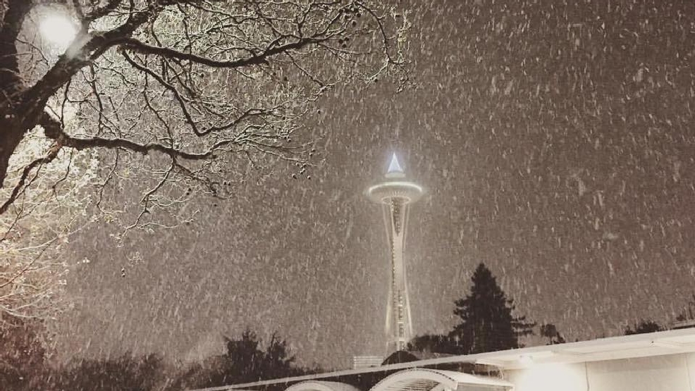 Winter is here early! A snowy night graces Puget Sound region | KOMO