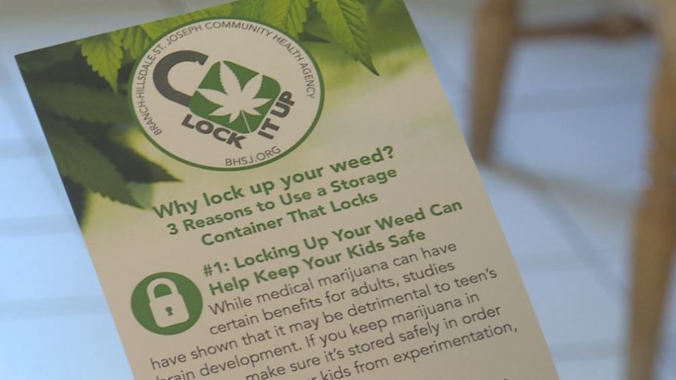 District health department offering marijuana lock boxes for free | WWMT